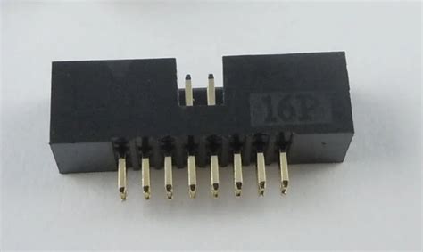 100 Pcs 127mm X127 Mm Box Header 2x8 Pin 16 Pin Dual Rows Through