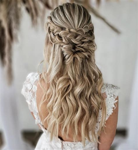 Prom Hairstyles With Braids Half Up Half Down