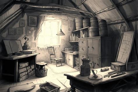 Old Dusty Furniture Stock Illustrations 87 Old Dusty Furniture Stock
