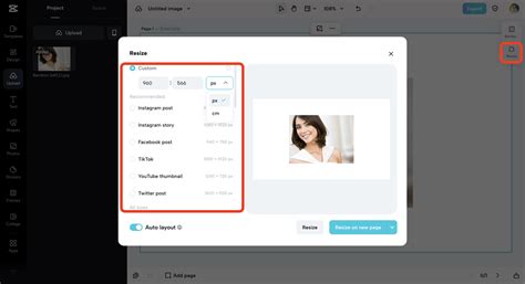 CapCut Photo Size Editor Customize Your Image Size Online Free