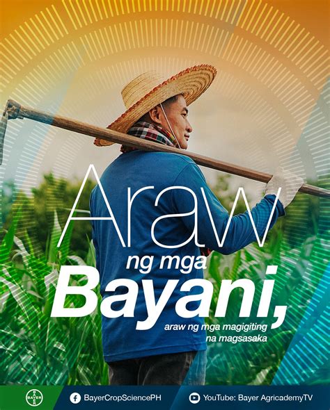 Araw Ng Mga Bayani Araw Bayer Crop Science Philippines