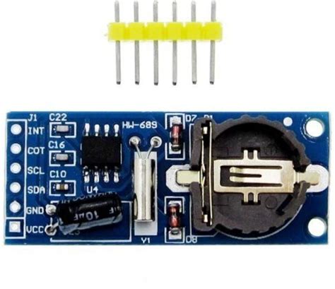 PCF8563 RTC Board For Raspberry Pi Real Time Clock Module Blue Makestore