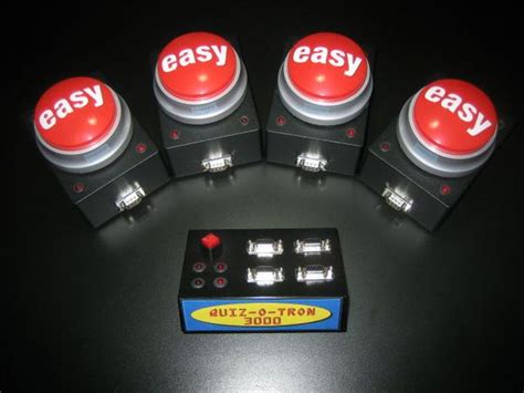 Picture Of Quiz O Tron 3000 Arduino Quiz Contestant Lockout System