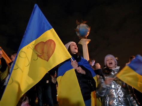 ‘kherson Ours Ukraine Celebrates After Russian Retreat Russia
