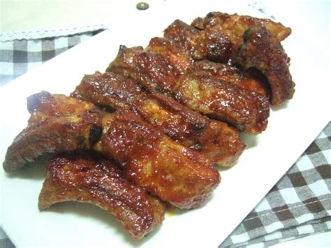 등갈비 고추장칠리소스 구이