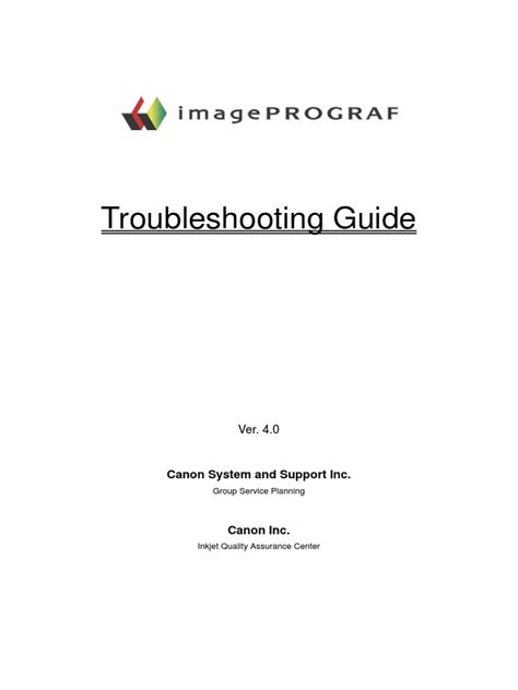 Troubleshooting Guide E Pdf