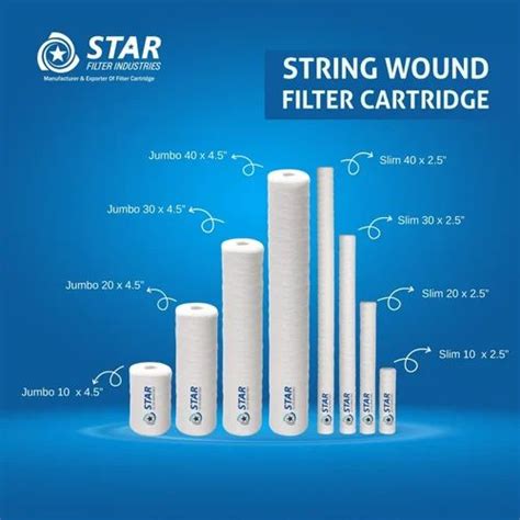 String Water Filter At ₹ 45piece String Wound Filter In Rajkot Id