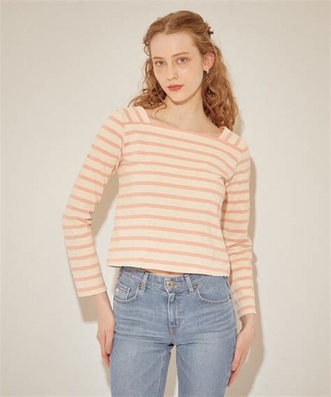 【セール】ボートネックボーダーカットソー（tシャツカットソー）｜deicy（デイシー）のファッション通販 Zozotown