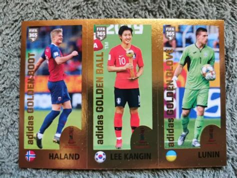 Autocollant Or Rookie Erling Haaland 427 Coupe Du Monde U20 2019