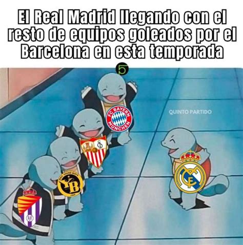 Los Memes Del Clásico La Goleada Del Barcelona Al Real Madrid Generó