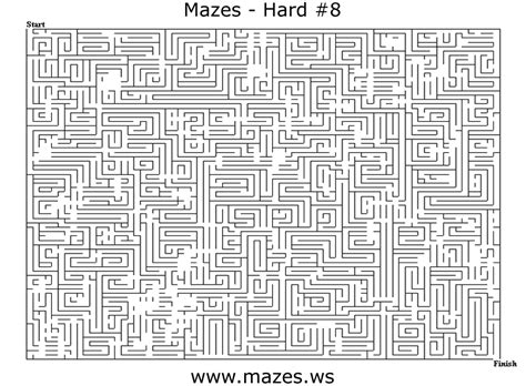 Hard Maze Layout