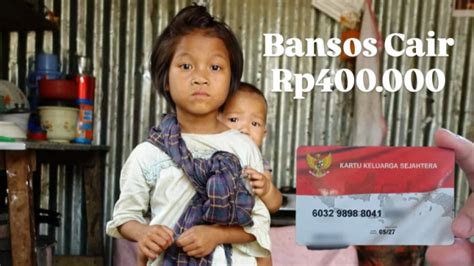 Bantuan Sosial Ini Cair Sebesar Rp400 000 Di September 2024 Saldo Dana