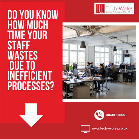 Free Webinar On How To Eliminate Inefficient Processes Tech Wales Ltd Posted On The Topic