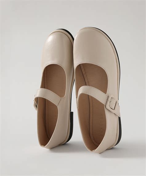 착한구두 [자체제작 2만족돌파🔥]부드럽고 편한 라운드 메리제인 플랫 데일리룩 프레피룩 니삭스 코디 토미