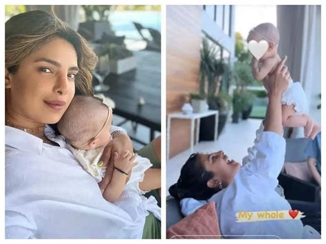 Priyanka Chopra Daughter Priyanka Chopra Looks Like The Happiest Mom