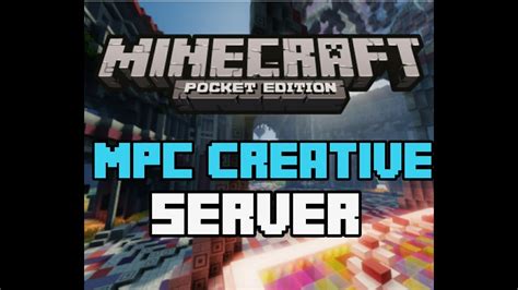 Minecraft Pe Malaysia Server Mpc Creative Server Youtube