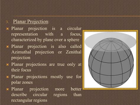 Gis Map Projection Pptx 3 D Graphics Computer Software And Applications
