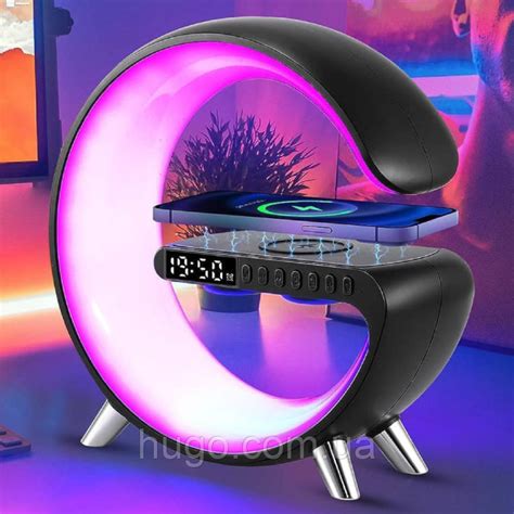 Настольная лампа-ночник G11 Smart Light с беспроводной зарядкой ...