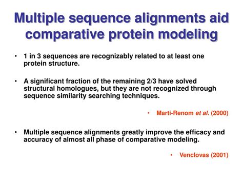 PPT Comparative Protein Modeling Enhancing Accuracy Through