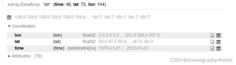Python Xarray介绍2xarray Sel Csdn博客
