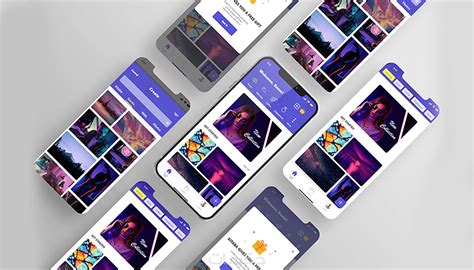 تصميم واجهات تطبيقات App Ui Ux Design خمسات