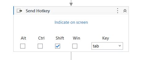 How Do I Simulate The Keystrokes Of Keeping The Shift Button Pressed And Simultaneously