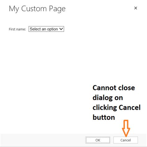 Dynamics Crm Cannot Close Dialog Window Using Javascript In Crm