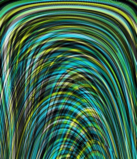 Abstract And Contemporary Digital Art Waves Pattern Design Stock Illustration Illustration Of