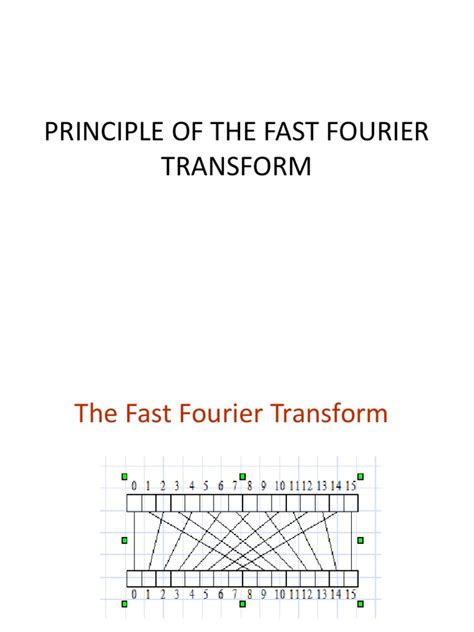 pdf principle of the fast fourier transform dokumen tips