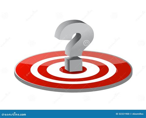 Target With Question Mark Icon Vector 150793869