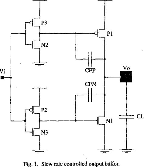 Figure 1 From Design Of A Slew Rate Controlled Output Buffer Semantic Scholar