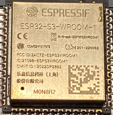 Esp32 S3 모듈에 적힌 문자의 의미
