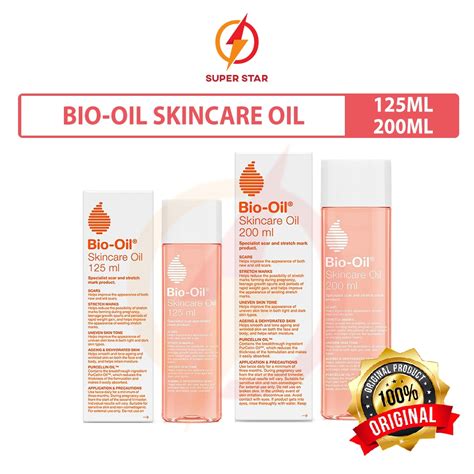Bio Oil Skincare Oil Minyak Penjagaan Kulit 120ml 200ml Shopee