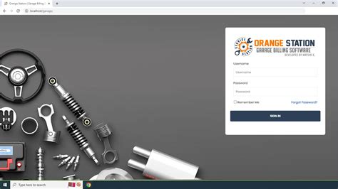 Garage Management System Using Phpmysql Free Source Code Sourcecodester