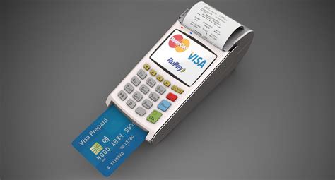 3d Model Pos Payment Terminal