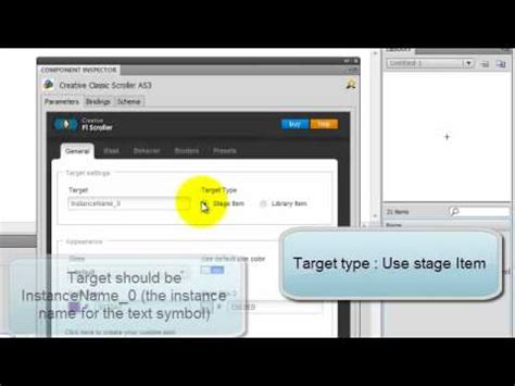 Scroll Text With The Creative Flash Scroller As Component Youtube