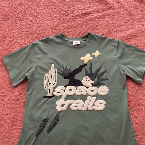 Broken Planet Tee “space Trails” Wore Once Authentic Depop