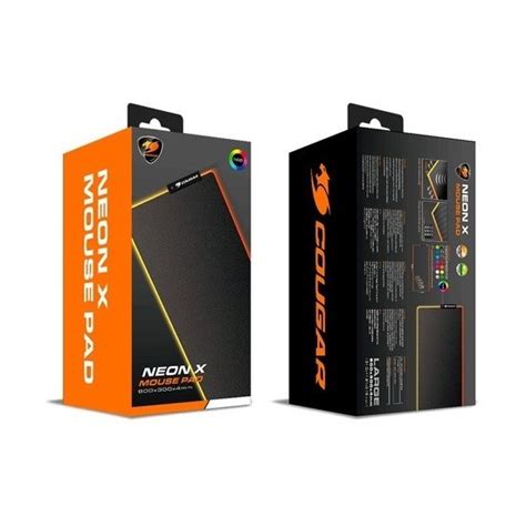 Mouse Pad Gamer Cougar Neon X Rgb