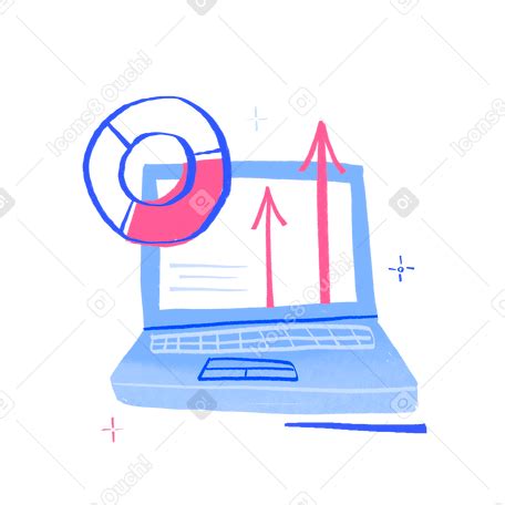 Ноутбук с графиками в PNG, SVG