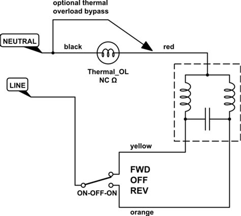 How To Wire A Repurposed Ac Motor Electrical Engineering Stack Exchange