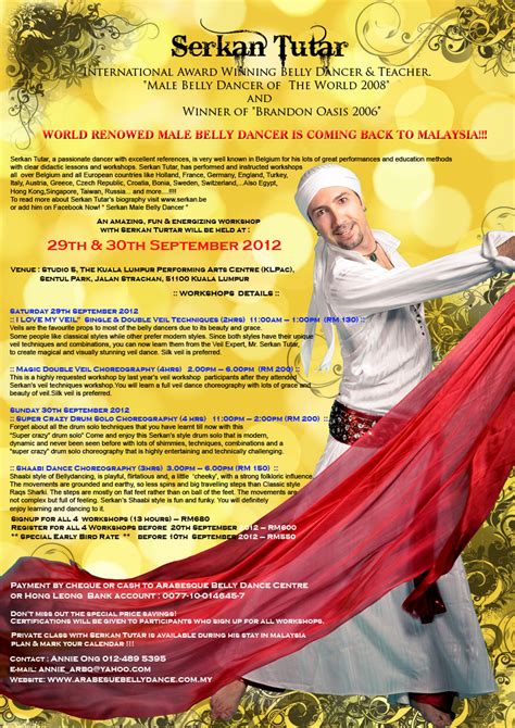 Arabesque Belly Dance Workshops Malaysia
