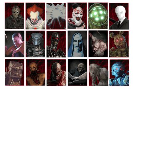 Licensed Killers Left To Fill The Roster Rdeadbydaylight