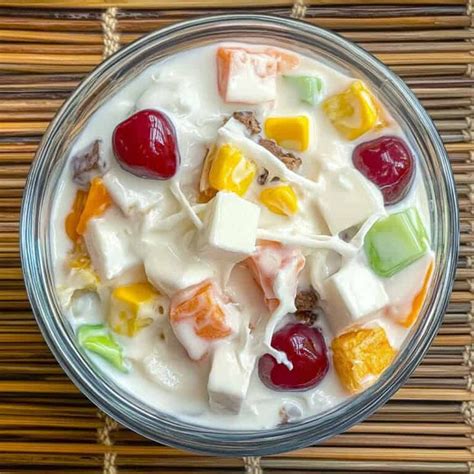 Filipino Buko Salad Coconut Fruit Salad Kusina Secrets Filipino