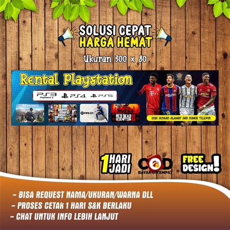 Jual Spanduk Banner Backdrop Rental Ps Terbaru Bisa C