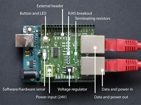 Arduino Bus Powered Rs485 Shield