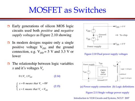 PPT Chapter Logic Design With MOSFETs PowerPoint Presentation Free Download ID