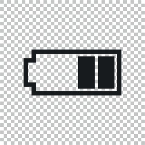 Battery Level Indicator Vector Illustration On Isolated Background