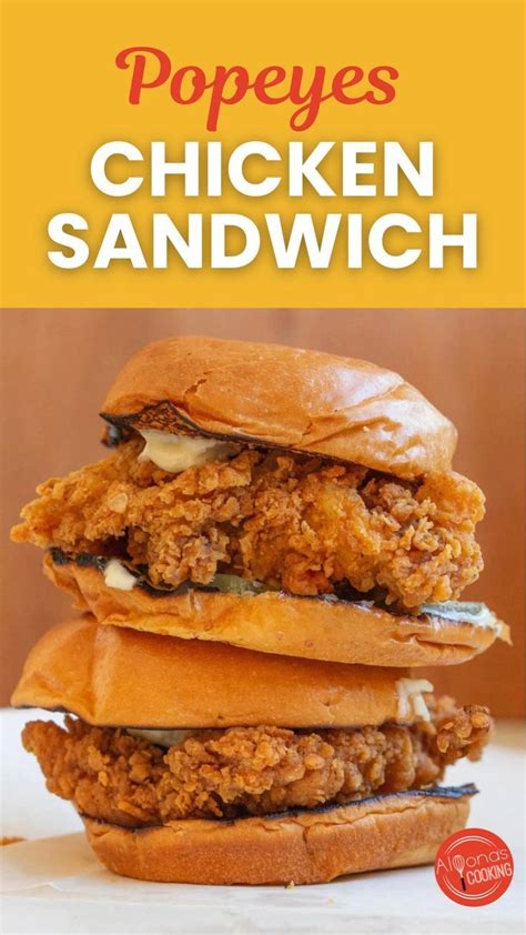 Popeyes Chicken Sandwich Artofit