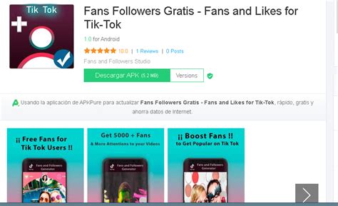 App Para Conseguir Seguidores En Tiktok