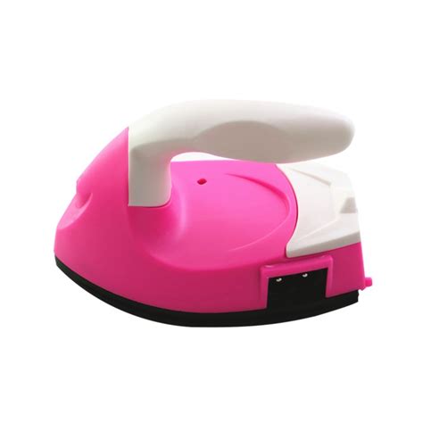 Fridja T Portable Mini Electric Iron Travel Plastic Beads Craft